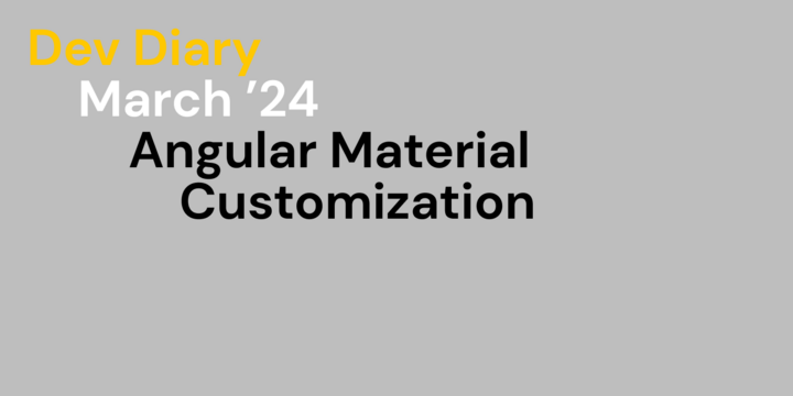 Mastering Angular Material Customization - Fusonic